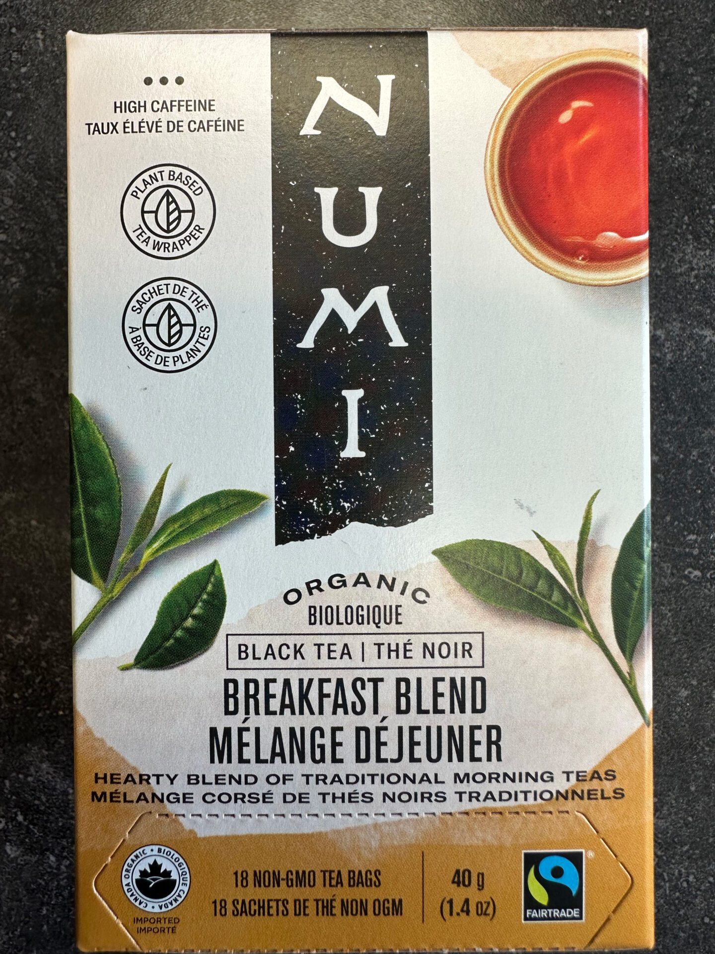 Numi Breakfast Blend - Budding Rose Coffee