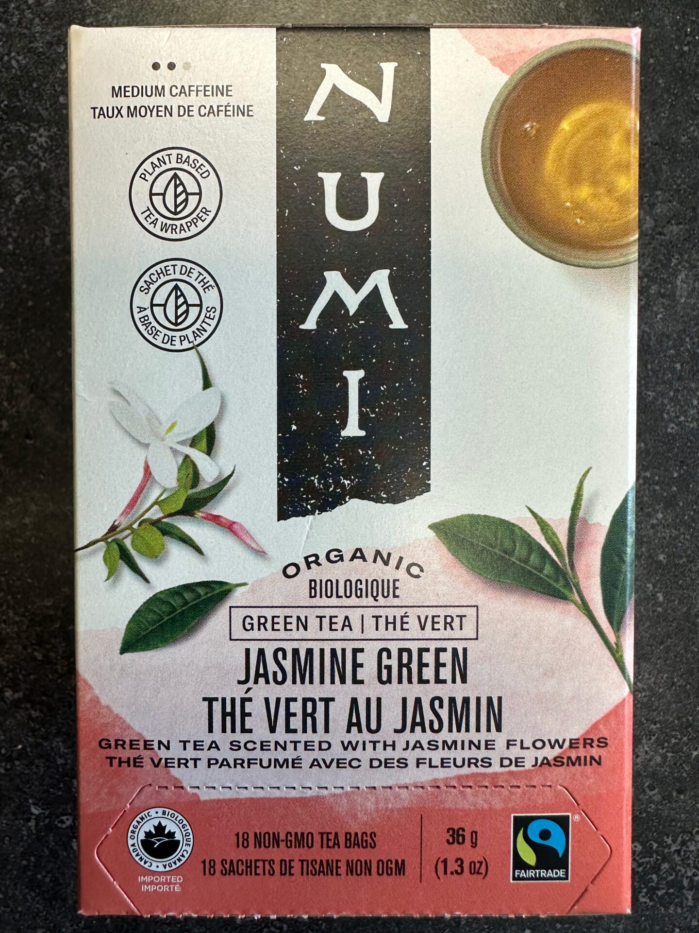 Numi Jasmine Green - Budding Rose Coffee